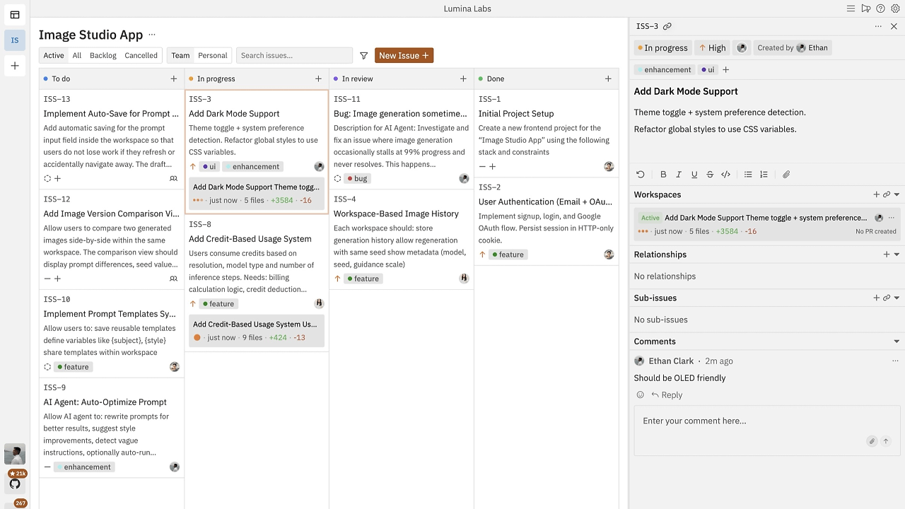 Vibe Kanban: Open-Source AI Coding Agents [22.2k+ Stars]